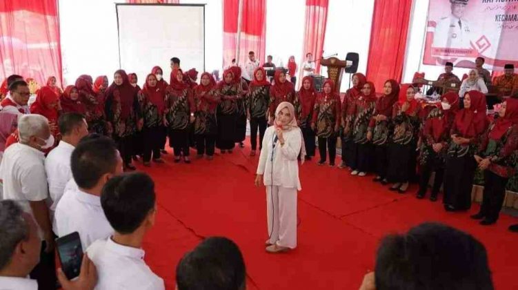 Roadshow Swasembada Gizi di Desa Pematang, Winarni Ajak Masyarakat ...